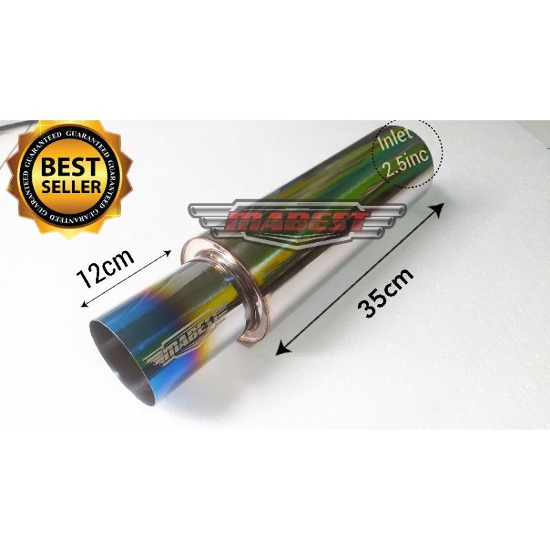 Jual Knalpot mobil racing custom suara bass halus adem kering garing ...