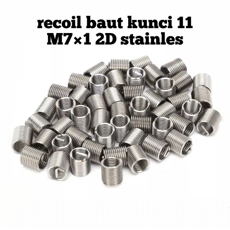 Jual recoil.helicoil.verbos drat baut kunci 11. M7×1 2D material per ...