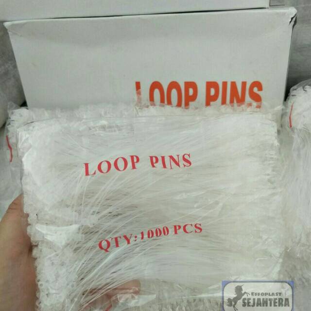 Jual LOOP PIN 5" / LOOPIN 5" / STRING PIN ISI ± 5000PCS | Shopee Indonesia