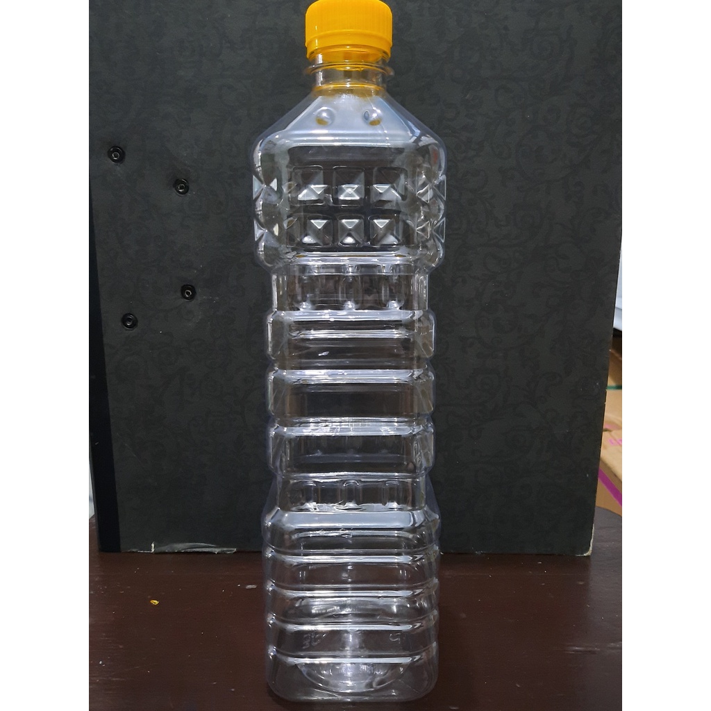 Jual Botol Minyak Kotak 1000 ml / Tutup LN | Shopee Indonesia