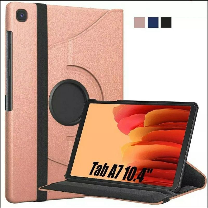 Jual Case Samsung Tab A7 2020 10.4 SM - T505 T500 Rotary Flip Case ...