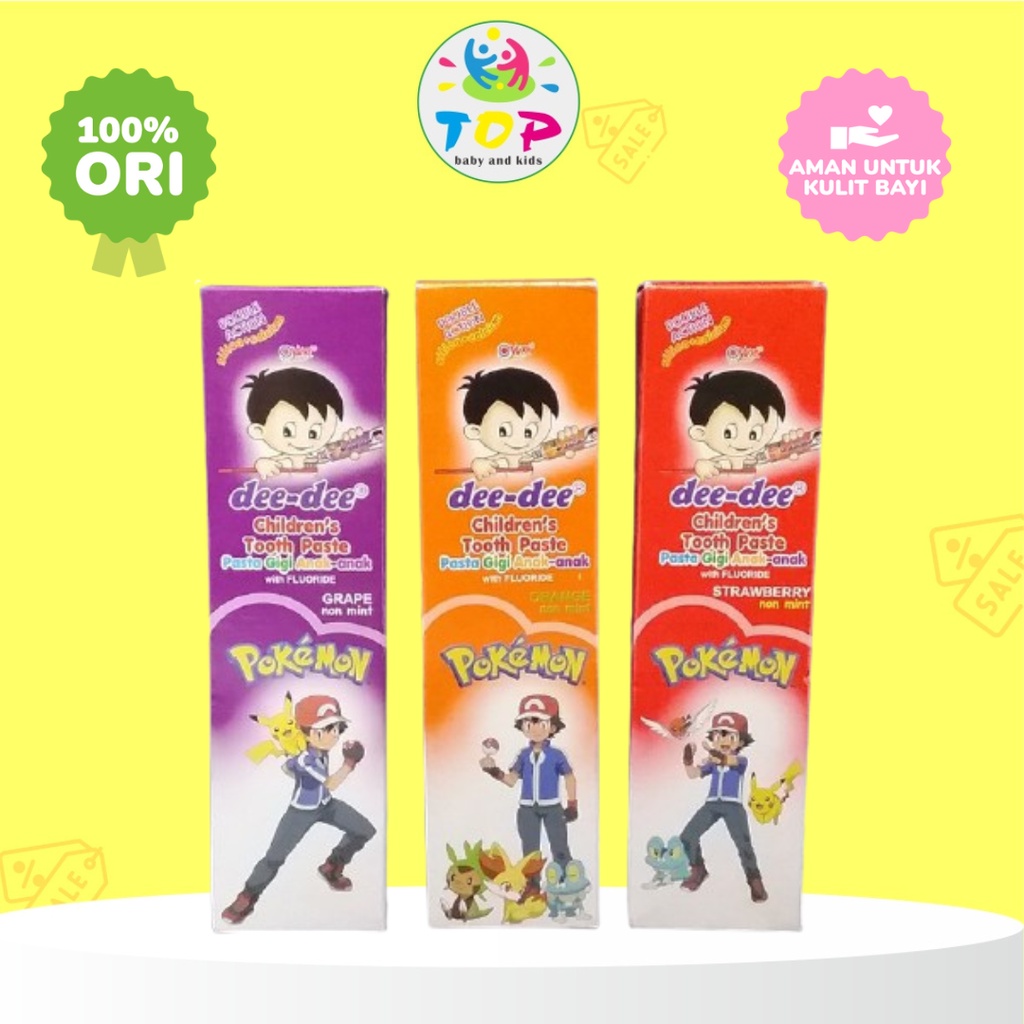 Jual ~TOP~ DEE DEE PASTA GIGI NON MINT 50GR (PILIH VARIAN DI VARIASI ...