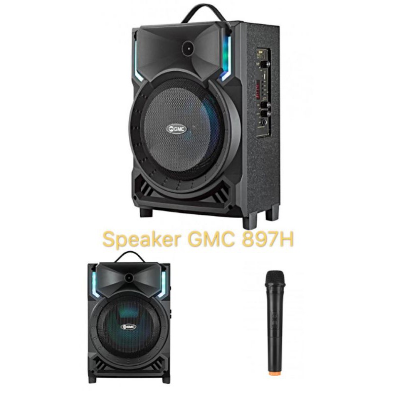 Jual GMC SPEAKER PORTABLE 897H | Shopee Indonesia