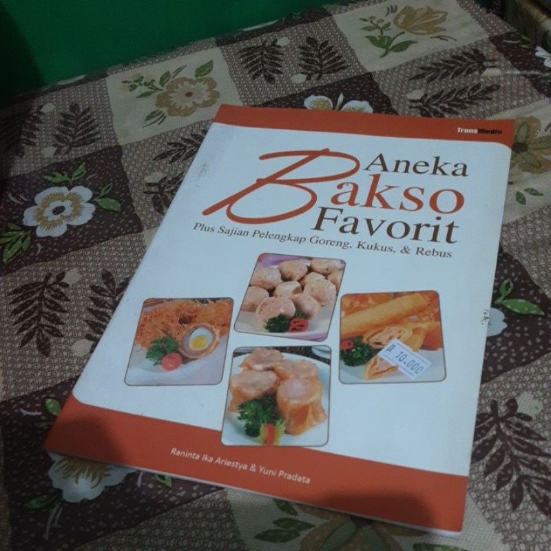 Jual BUKU RESEP ANEKA BAKSO FAVORIT | Shopee Indonesia