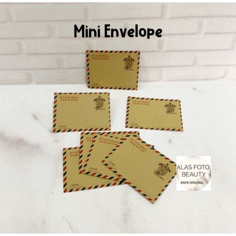 Jual mini envelope / amplop mini pos props foto vintage | Shopee Indonesia