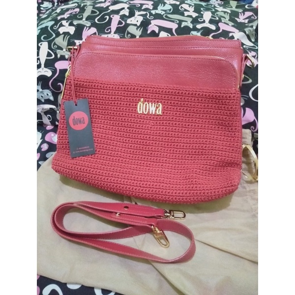 Jual PRELOVED TAS DOWA ASLI | second hand tas dowa asli | tas Dowa | Shopee Indonesia