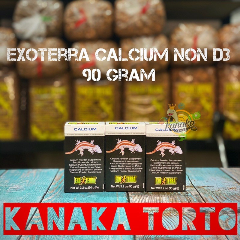 Jual Exoterra Calcium Non D3 90 Gram Kalsium Reptil Gecko Kodok Pacman ... Jual Exoterra Calcium Non D3 90 Gram Kalsium Reptil Gecko Kodok Pacman ...