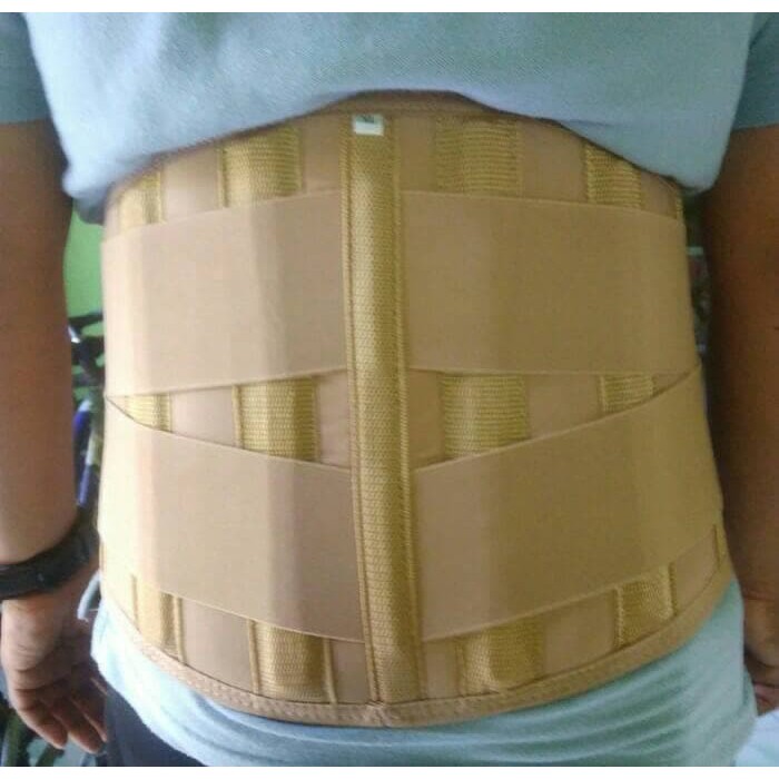 Jual Korset Lumbal Elastis untuk HNP Saraf Kejepit | Shopee Indonesia
