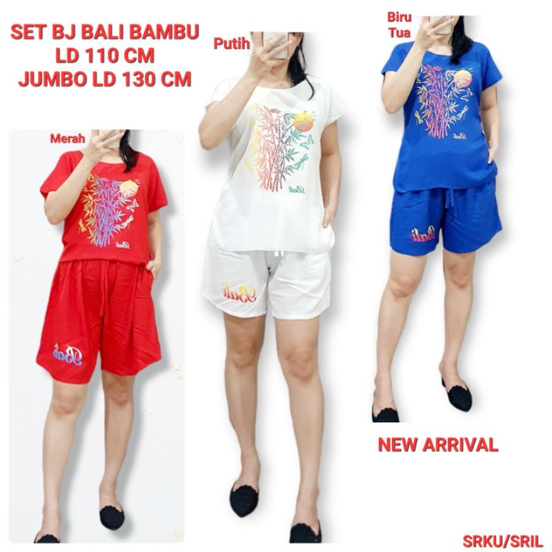Jual Baju bali set bambu Ld 110cm(Bhan bagus,lmbut,adem) | Shopee Indonesia