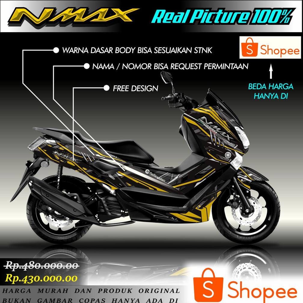 Jual DECAL YAMAHA NMAX 155 CUSTOM SERIES FULL BODY TOTAL PREMIUM ...