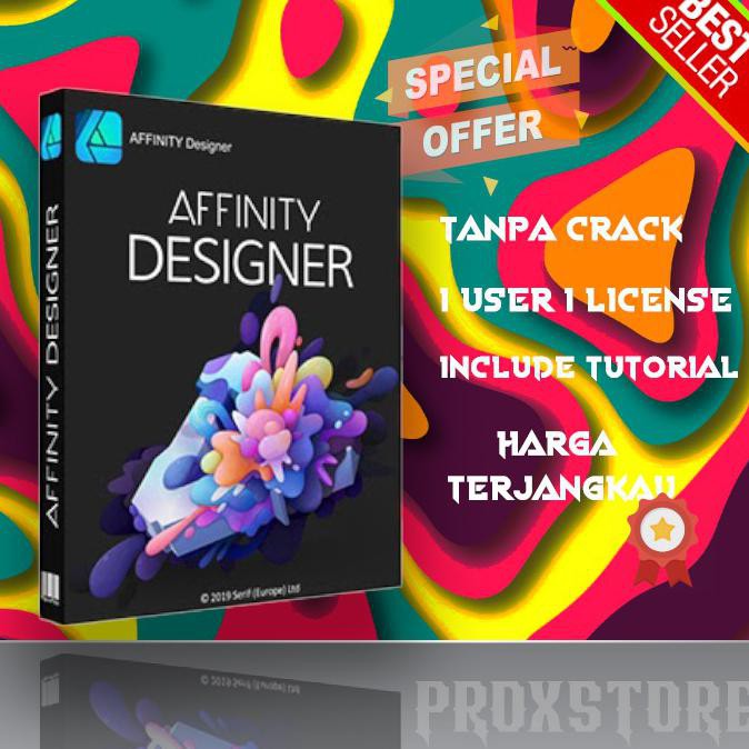 Jual Produk Terbaik] Affinity Designer License Original - Dvd License ...