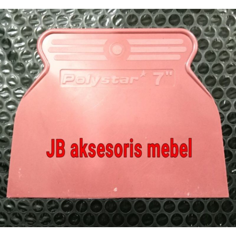 Jual KAPI PLAMIR PVC 7" / KAPI DEMPUL PLASTIK 17,5 cm | Shopee Indonesia