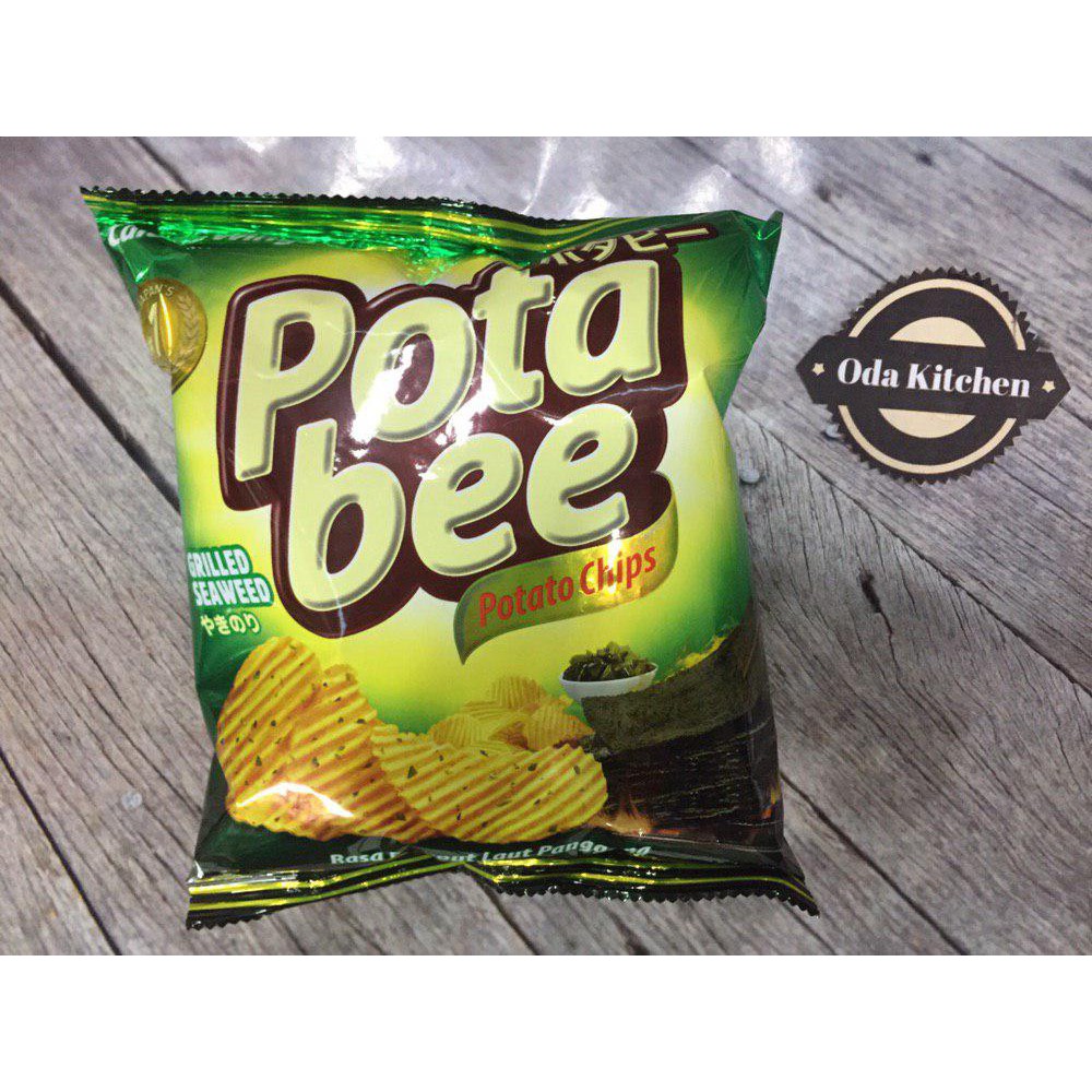 Jual POTABEE SNACK POTATO CHIPS GRILLED SEAWEED PACK 68gr | Shopee ...