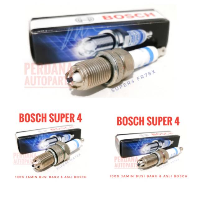 Jual Busi BOSCH SUPER 4 WR78 WR78X FR78X YR78X HR78 FR78 Asli Original ...