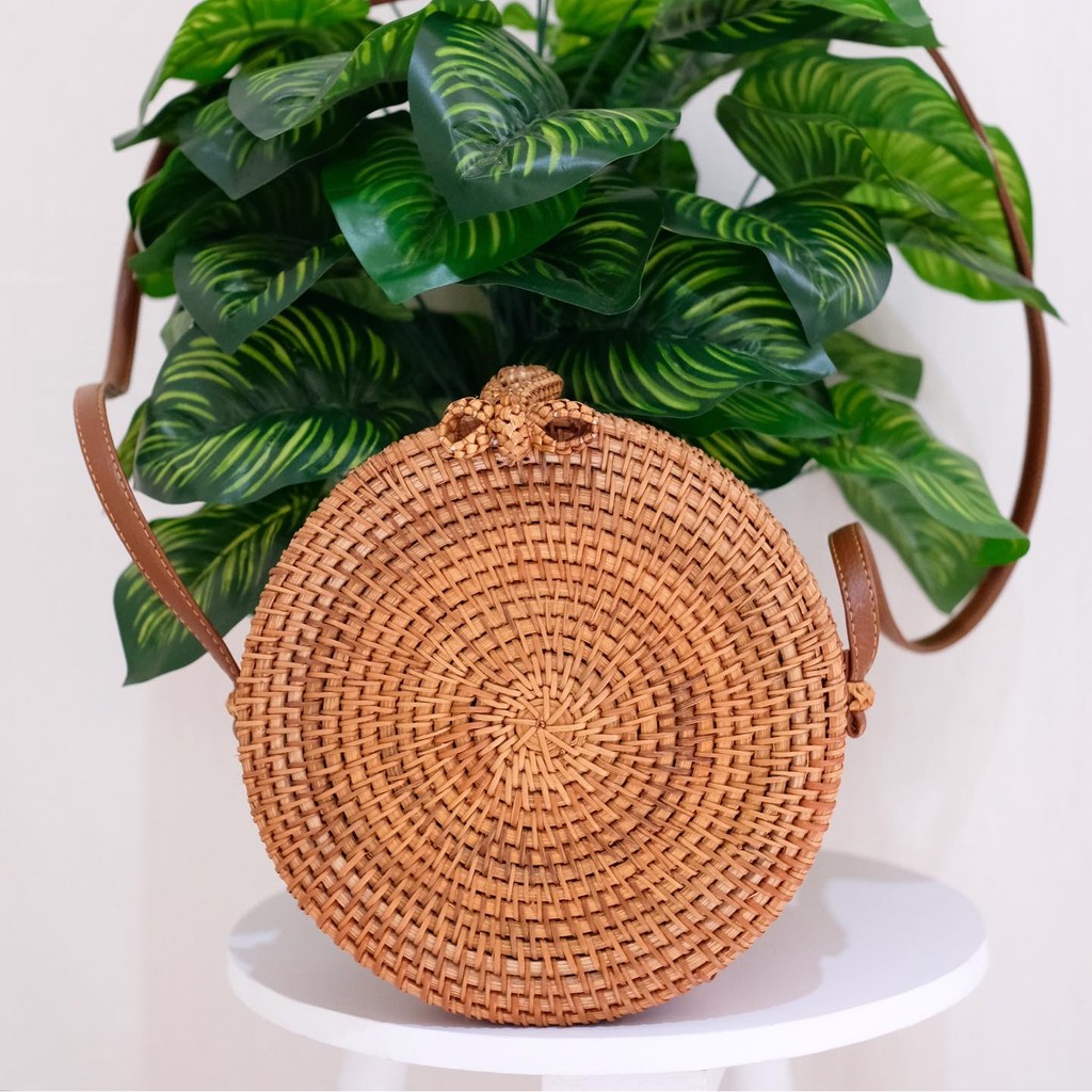 Jual TAS ROTAN BULAT TAS ROTAN BALI TAS ROTAN SELEMPANG BALI BAG TAS ...