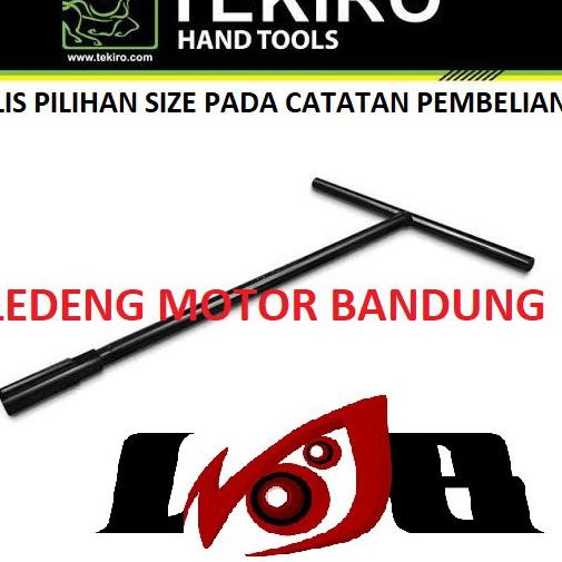 Jual Tekiro Kunci Sok T 7 8 10 11 12 13 14 mm Sock Original Besi Hitam Panjang | Shopee Indonesia