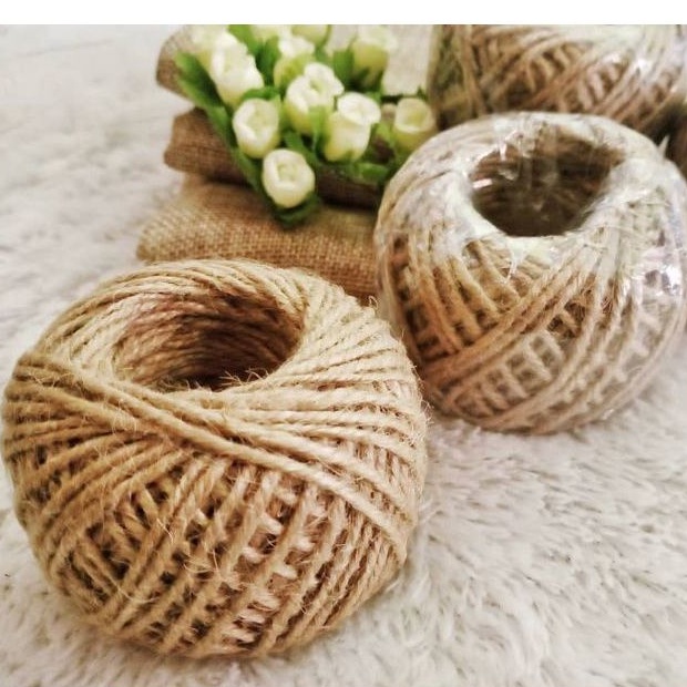 Jual Tali Rami / Tali Goni 1 meter Tali Rami / Tali Goni untuk hiasan ...