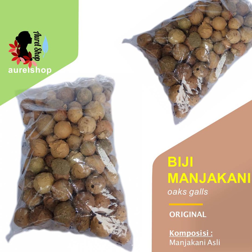 Jual Biji Manjakani Kering 250gr, 500gr, 1 kg (oak galls) | Shopee ...