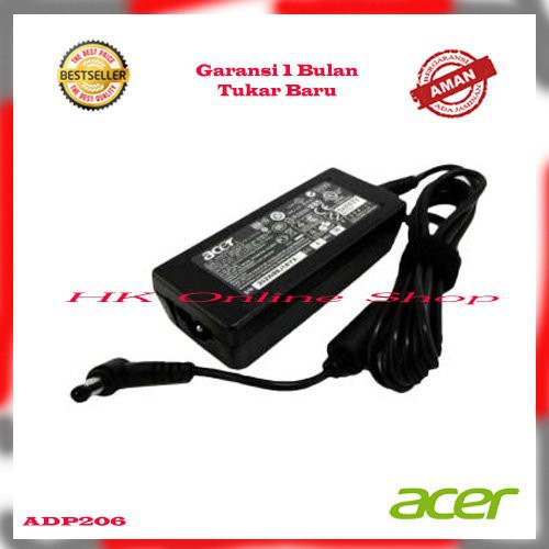Jual Adaptor Charger Laptop Acer Aspire One 19V-2.15A OriginaL ORI | Shopee Indonesia