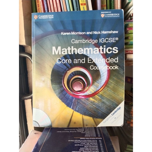 Jual Buku Cambridge Igcse Mathematics Core And Extended Coursebook Shopee Indonesia