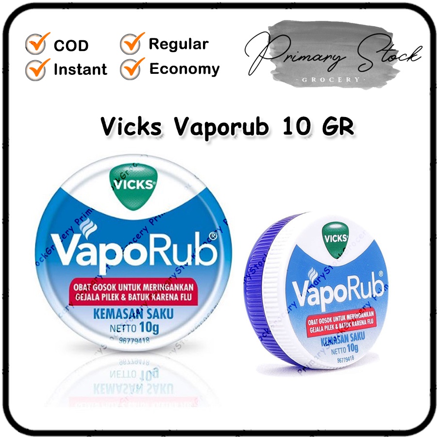 Jual Vicks Vaporub Anak Baby Bayi Vick Balsam 10gr Murah Obat Gosok ...