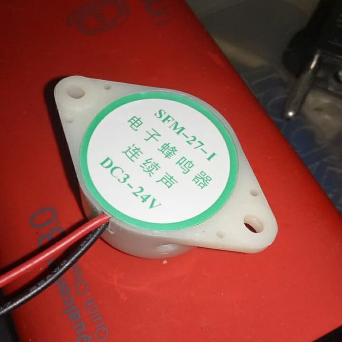 Jual Speaker Buzzer 95DB Super Alarm 3-24V Putih | Shopee Indonesia