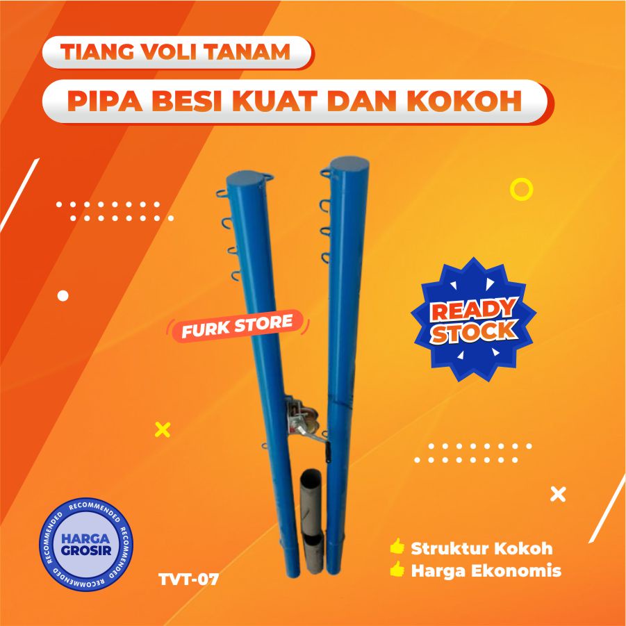 Jual Tiang Voli Tanam TVT07 [KNOCKDOWN] - Tiang Net Voli | Tiang Volly ...