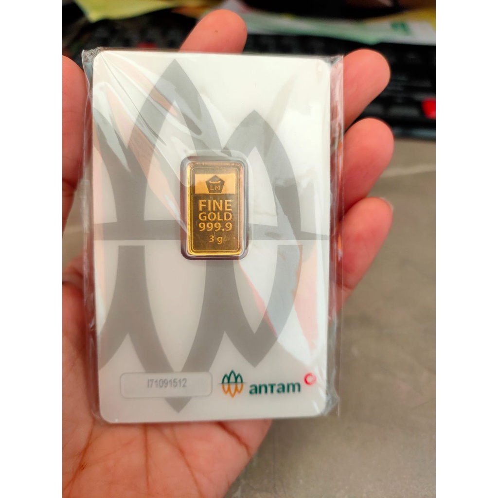 Jual Logam Mulia Emas Antam 3 Gram | Shopee Indonesia