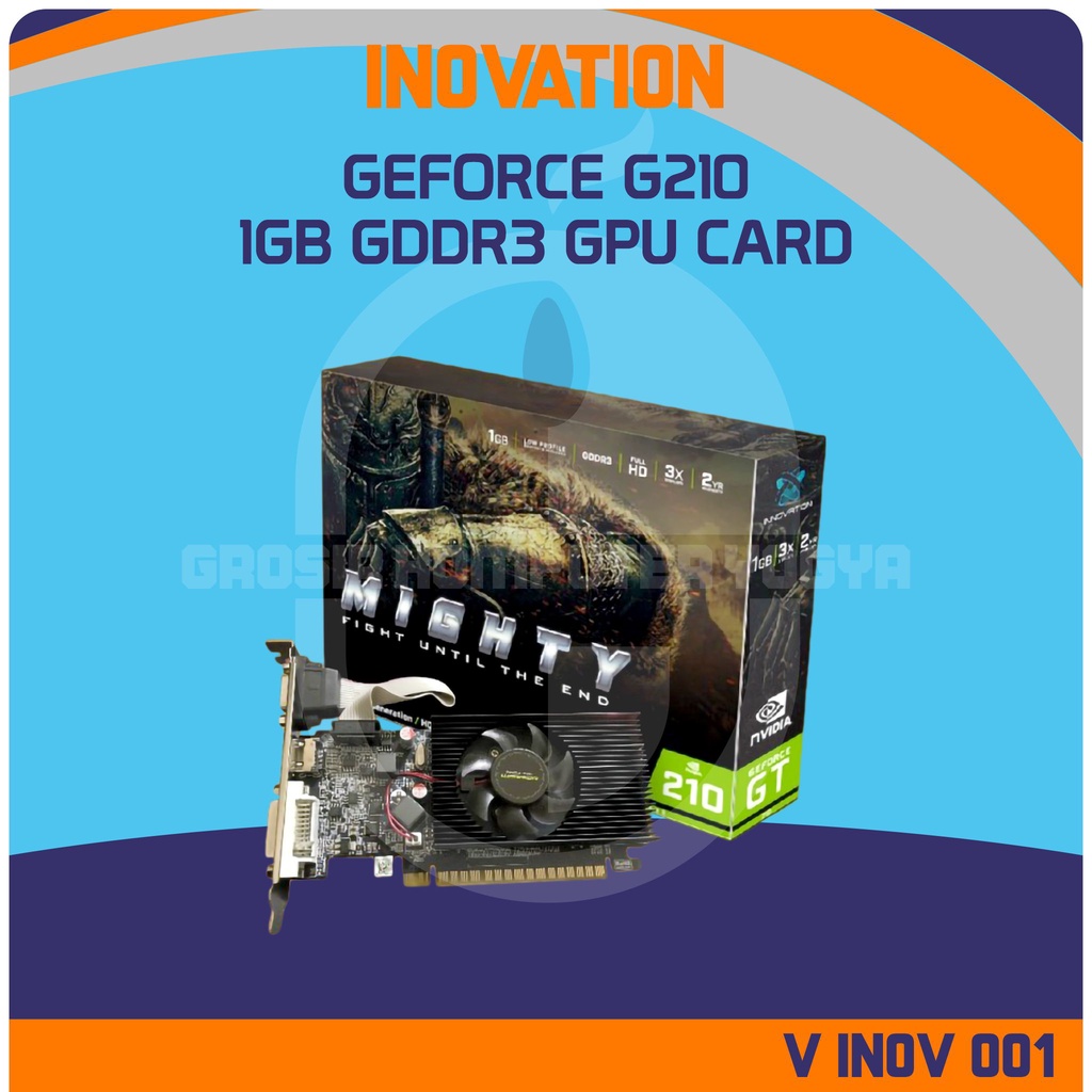 Jual Inovation Mighty Geforce G210 1GB GDDR3 Low Profile GPU Graphic ...