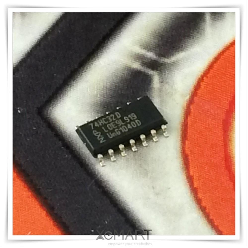 Jual CMOS Quad 2-Input OR Gate 74HC32D TTL 7432 SO14 SMD NXP Original | Shopee Indonesia