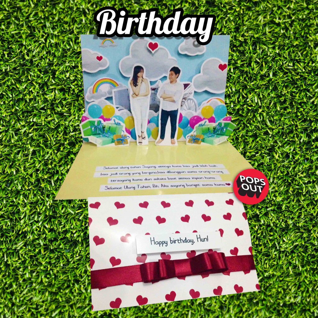 Jual Pop Up card (custom) | Shopee Indonesia