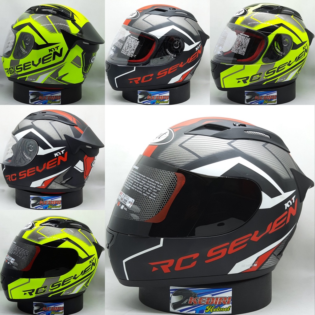 Jual Helm KYT RC 7 SEVEN Seri 18 original rc7 | Shopee Indonesia