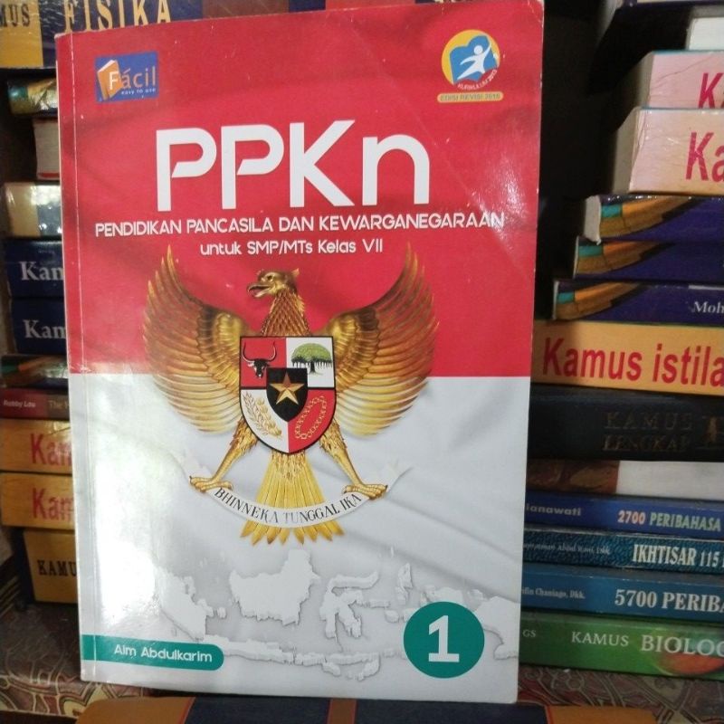 Jual buku pendidikan pancasila dan kewarganegaraan /ppkn kelas vii/7/1 ...