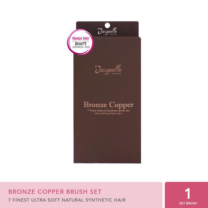 Jual JACQUELLE BRONZE COPPER BRUSH SET | Shopee Indonesia