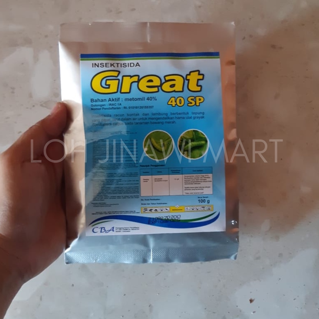 Jual Insektisida GREAT metomil 40 SP 100 Gram | Shopee Indonesia