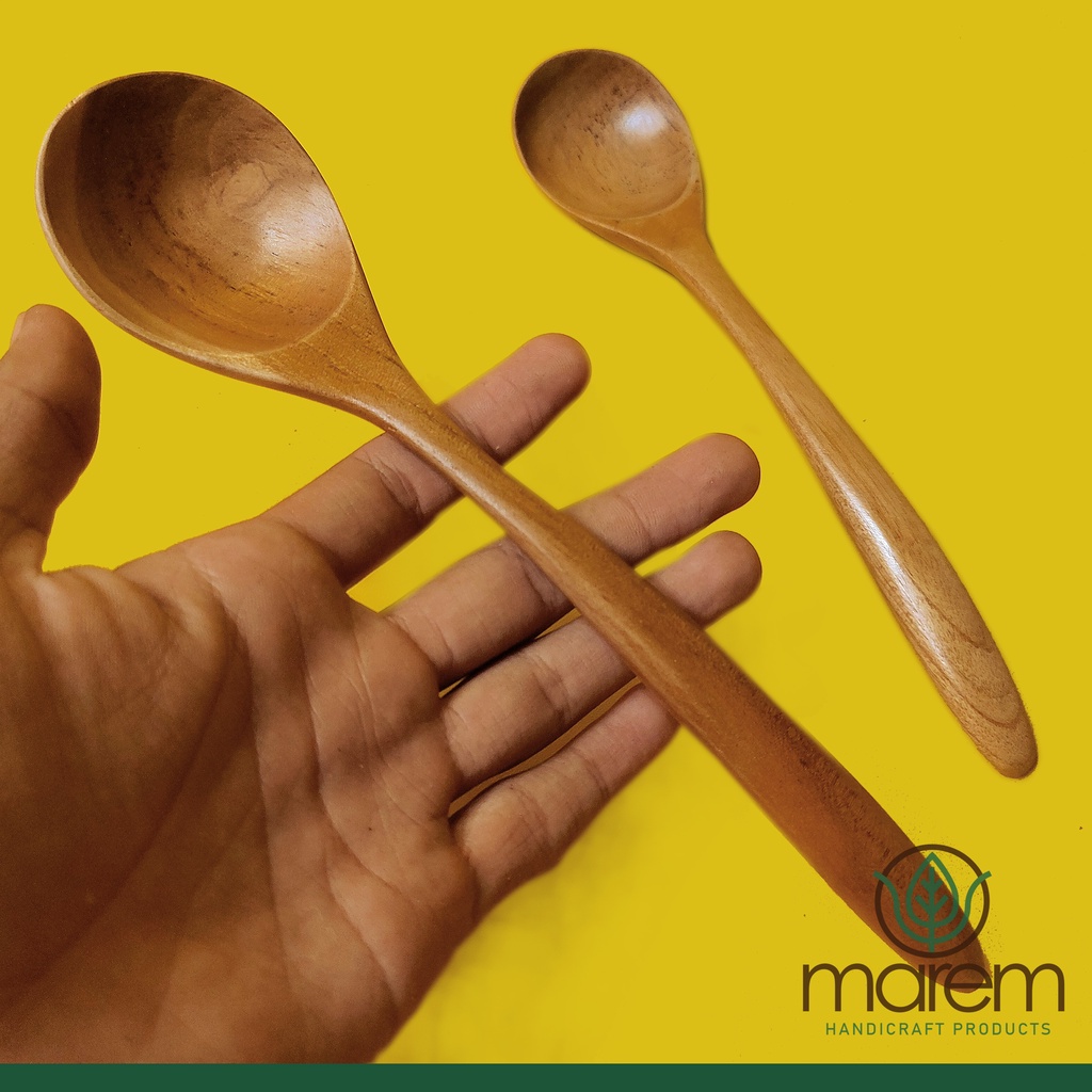 Jual SENDOK SAYUR SUP KAYU JATI | SOUP SPOON | PREMIUM | Shopee Indonesia