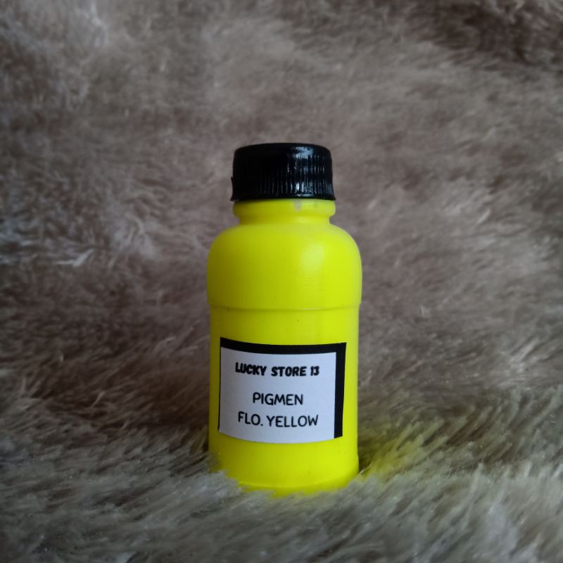 Jual PIGMEN 60GR FLUORESCENT YELLOW Kuning Stabilo Besar Pewarna Sablon ...