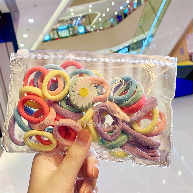 Jual MURMURE.ID | 50PCS KARET IKAT RAMBUT POLOS KOREA KARET SIMPLE ...