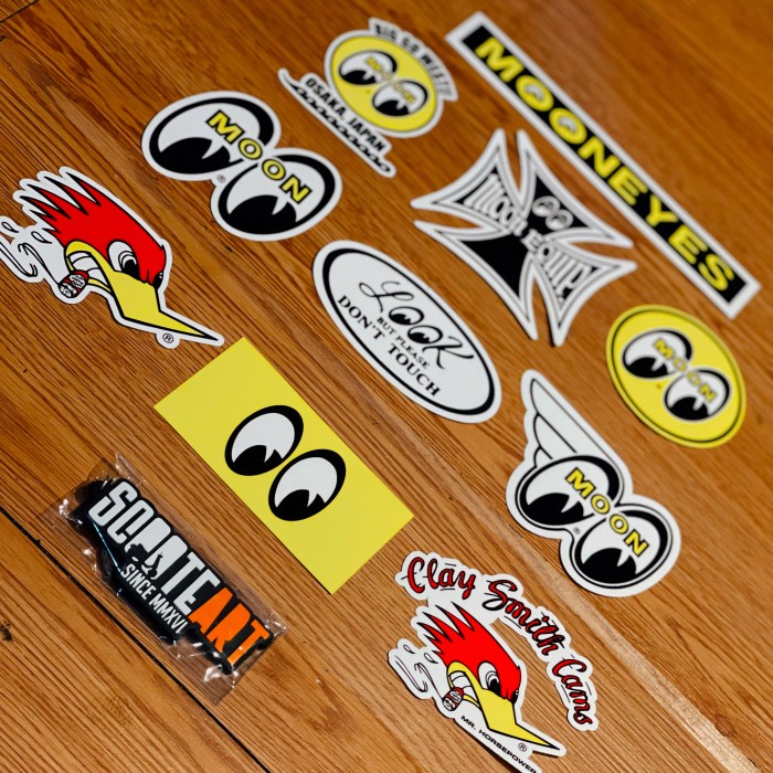 Jual Sticker Pack Mooneyes 10 Pcs Vol.1 | Shopee Indonesia