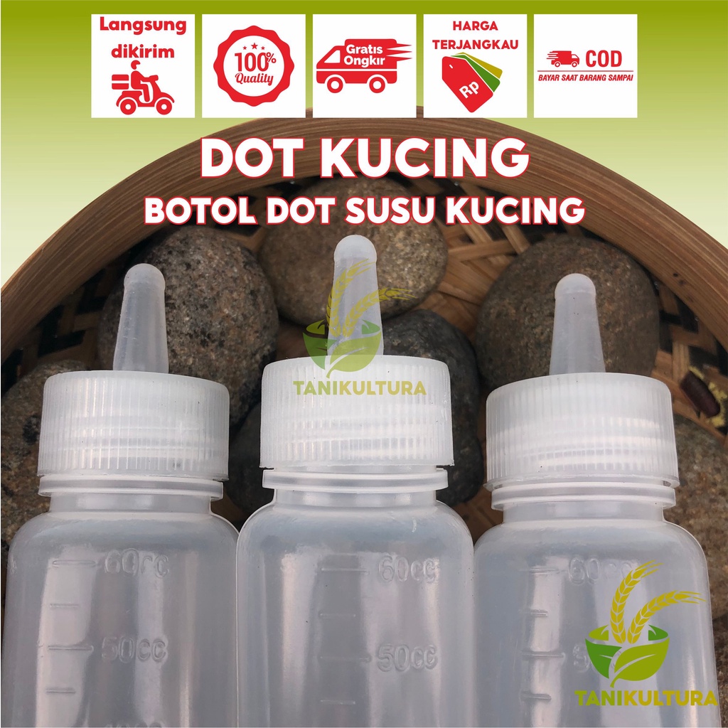 Jual Botol Dot Kucing Botol Susu Kucing Botol Susu Anjing 50ML Kitten ...