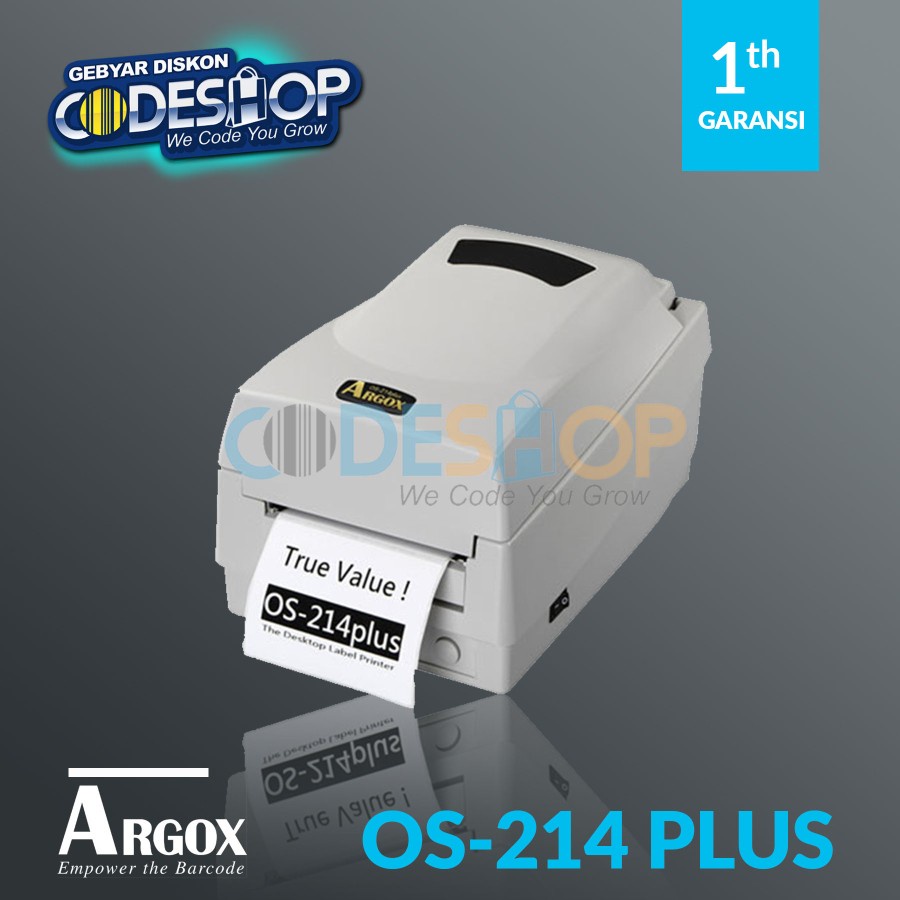 Jual PRINTER BARCODE ARGOX OS-214 PLUS PRINTER LABEL ARGOX OS214 PLUS ...