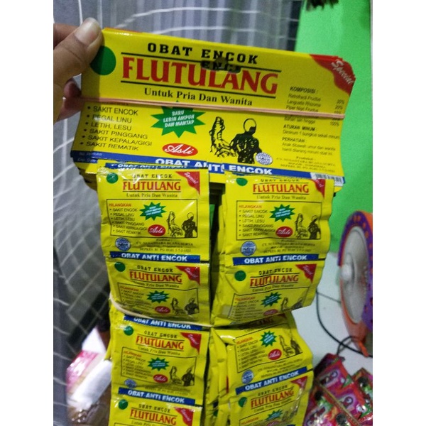 Jual Flu Tulang Kuning isi 20sachet | Shopee Indonesia