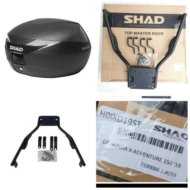 Jual Pakatan box shad sh39 dan breket box honda adv | Shopee Indonesia