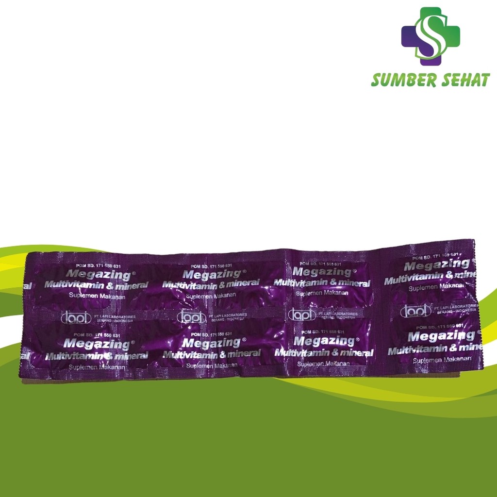 Jual MEGAZING STRIP 10 TABLET | Shopee Indonesia