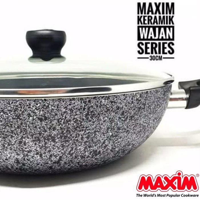 Jual Maxim Neostone Wok Ceramic 30 cm WAJAN MAXIM NEOSTONE WOK / WAJAN ...