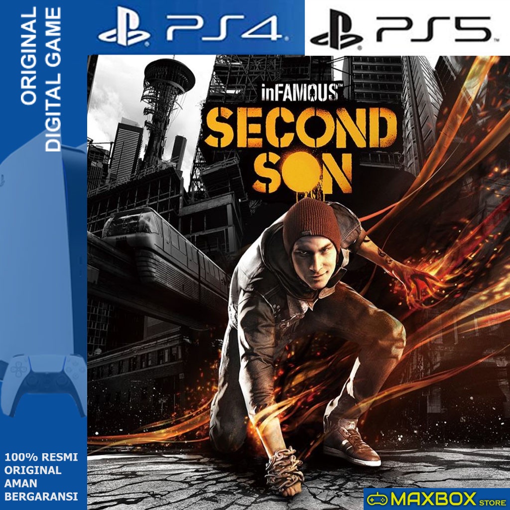 Jual INFAMOUS SECOND SON PS4 PS5 ORIGINAL DIGITAL GAME | Shopee Indonesia