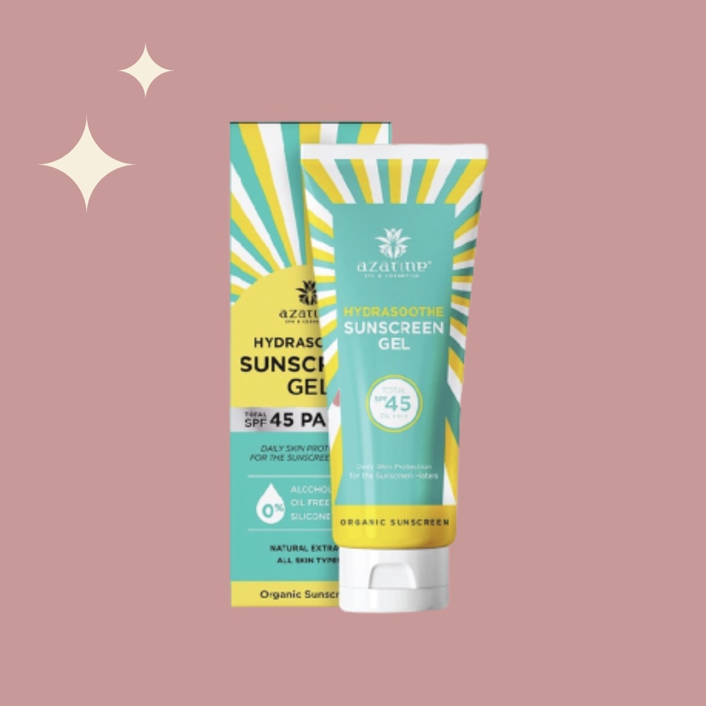 Jual Azarine Hydrasoothe Sunscreen Gel SPF 45 PA++++ 50ml - Sunblock ...