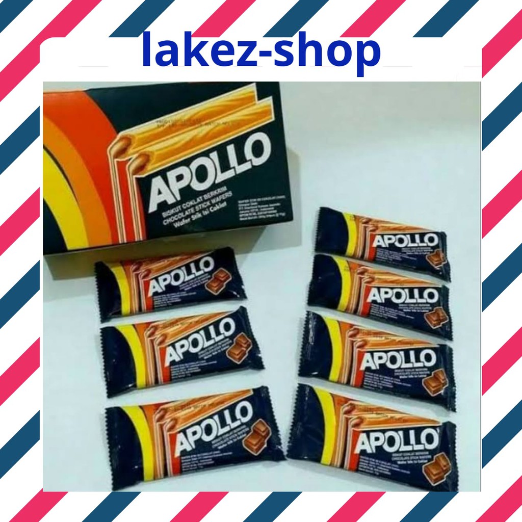 Jual Apollo Wafer Stick Cokelat | Shopee Indonesia
