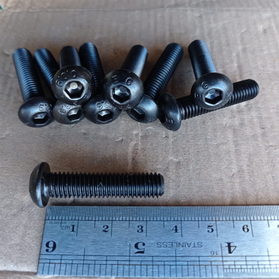 Jual BAUT L BUTTON M8X35 / BAUT L BUTTON M8 X 35 BAJA SINAR RATU BAROKAH | Shopee Indonesia