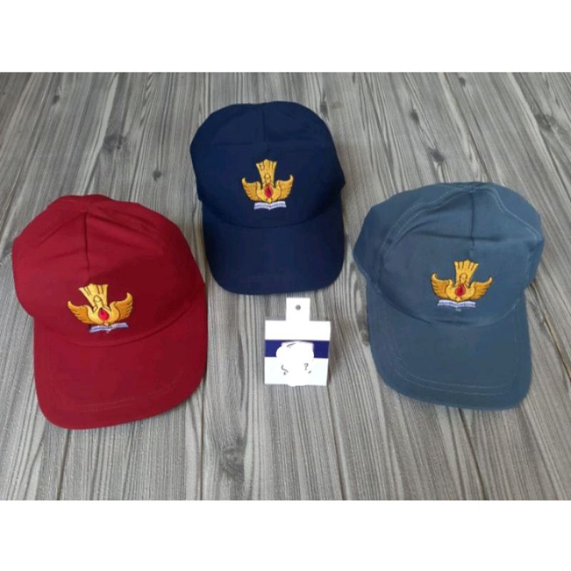 Jual TOPI SEKOLAH SD, SMP, SMA/SMU/SMK PRAMUKA BORDIR TUTWURI HANDAYANI ...